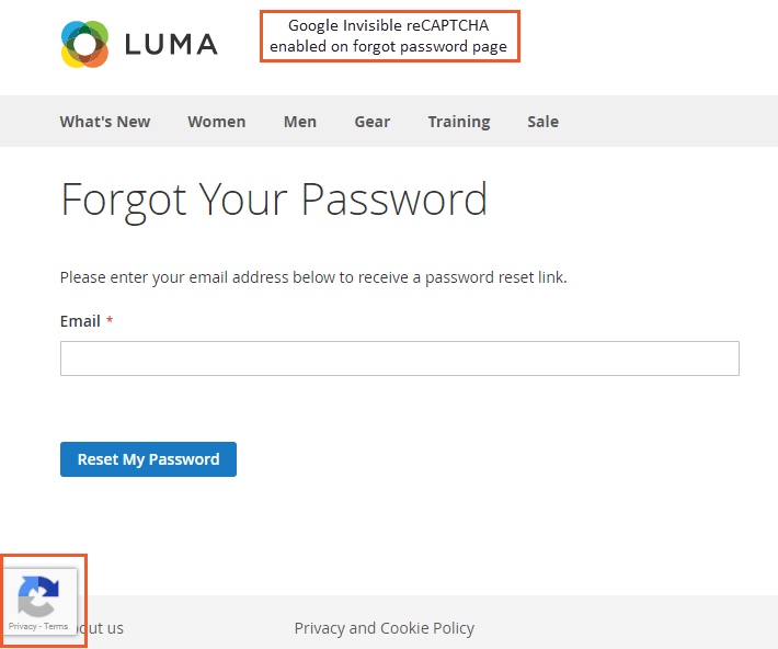 Magento 2 reCAPTCHA | Google invisible reCAPTCHA for Magento 2