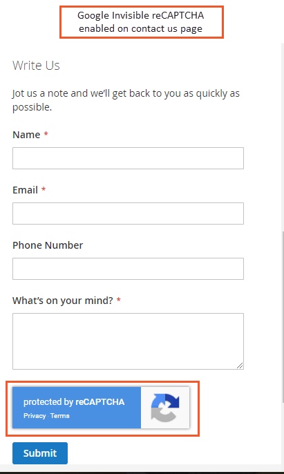 Magento 2 reCAPTCHA | Google invisible reCAPTCHA for Magento 2