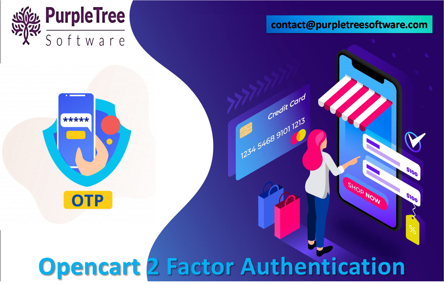 Purpletree 2 Factor Authentication, OTP and SMS Notifications