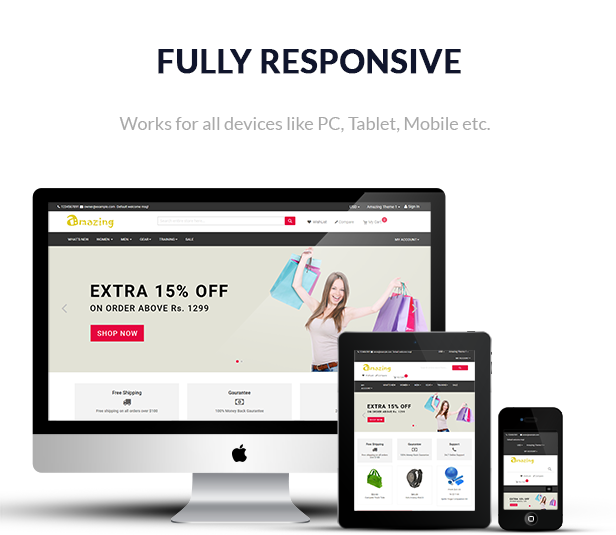 Amazing - Responsive Magento 2 Theme