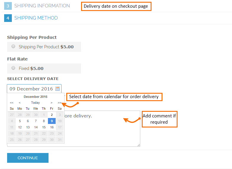 Magento Delivery Date Extension | Order Delivery Date and Time Extension