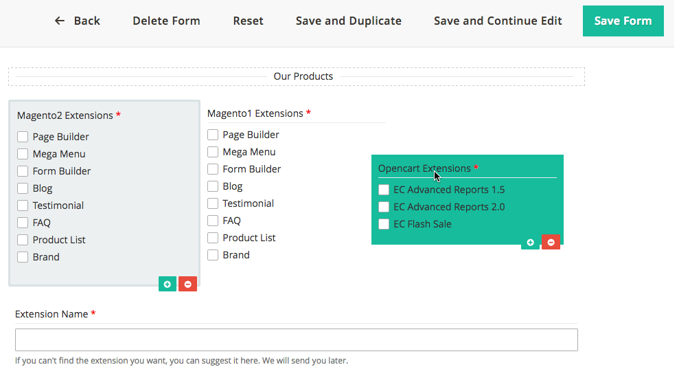 Magento 2 Form Builder Extension | Visual Magento Form Builder