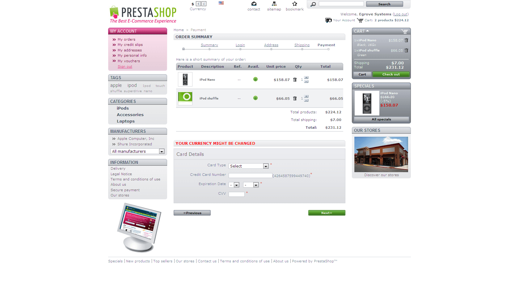 PrestaShop First Data Payment Module | Prestashop Marketplace