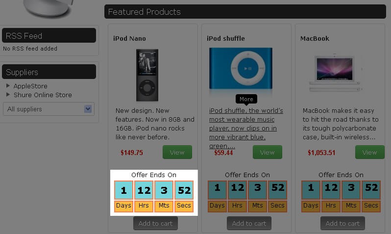 PrestaShop Countdown Timer | Count Down Timer Extension